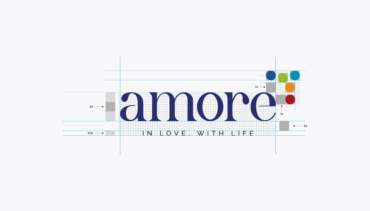 Amore - Branding, Packaging & Brand Environment Service Case study by 4AM